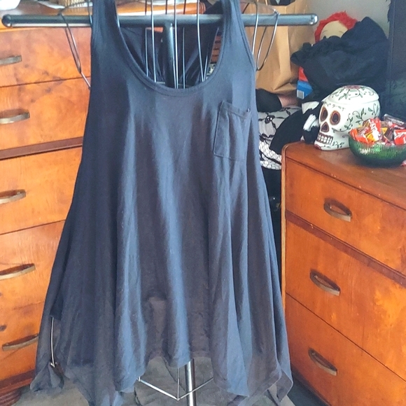 Poof! | Tops | Pocket Tank | Poshmark